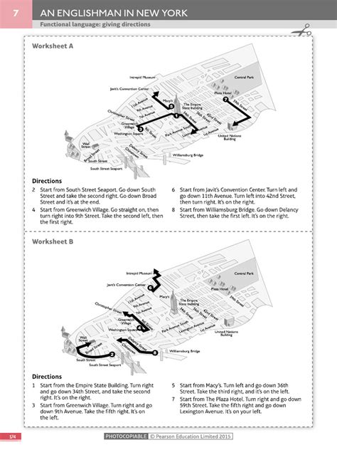 Giving Directions Elementary Pdf
