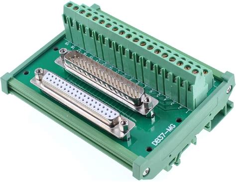 Din Rail Mount Pinout Breakout Terminal Block Module For 41 Off