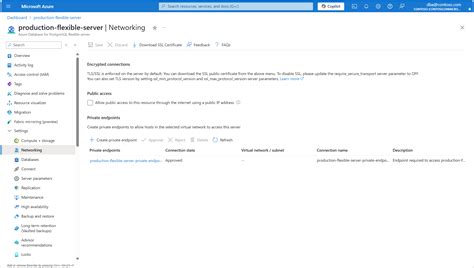 Reject Private Endpoint Connections Azure Database For Postgresql Microsoft Learn