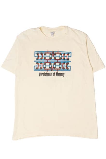 Vintage Persistence Of Memory Cmu Single Stitch T Shirt