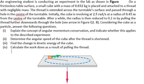 Solved An Engineering Student Is Conducting An Experiment In Chegg