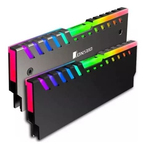 2x dissipador de memória ram alumínio jonsbo hyper x frete grátis