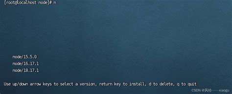node js 版本采用n管理 mac linux node 版本 n csdn博客