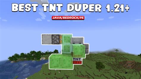 Tnt Duplicator Minecraft 1 21 2025 Youtube