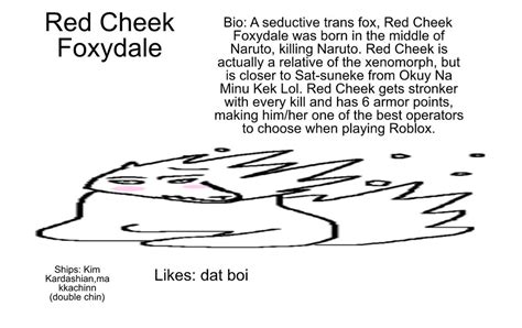 Sexy Fox Plays Roblox And Gains 6 Armor Points By Russianzygomatic On Deviantart