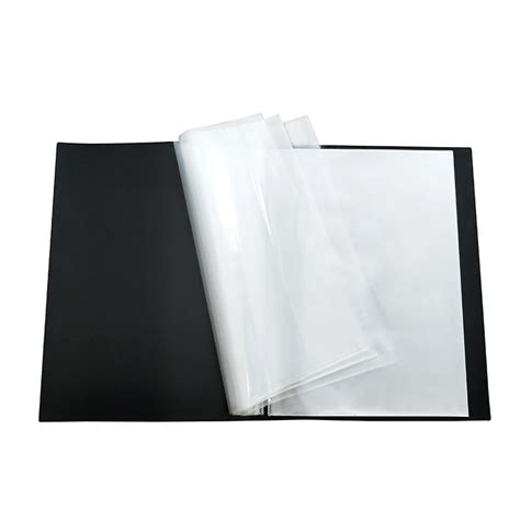 A1 Size Plastic File Folder With Sheet Protectors Display Book Buy A1 Size Plastic File Folder