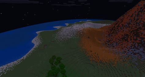 volcano island for minecraft pocket edition