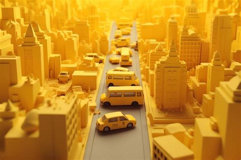 Premium Photo Minimalist Yellow Background