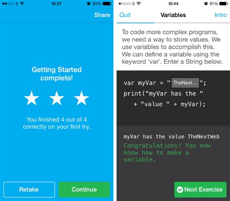 Codecademy Hour Of Code Iphone App Offers Basic Programming Lessons