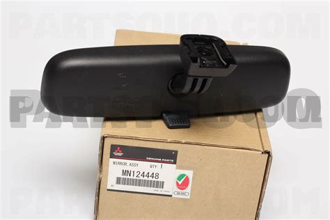 MN124448 Mitsubishi MIRROR ASSY,ROOM, Price: 35.61$, Weight: 0.41kg ...