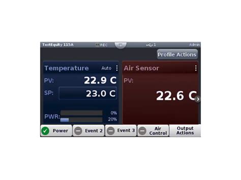 Testequity Te F4t T Cascade Touch Screen Controller With Part Temperature Control Tequipment