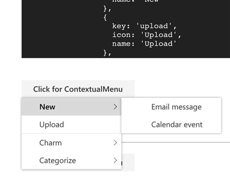 Contextualmenu Dont Display Icon · Issue 2336 · Microsoftfluentui