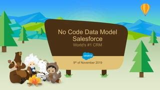 Salesforce data model | PPTX | Databases | Computer Software and Applications