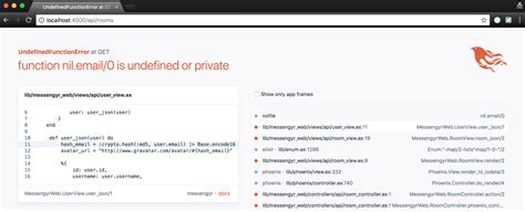 Function Nilemail0 Is Undefined Or Private In Elixir Phoenix Stack