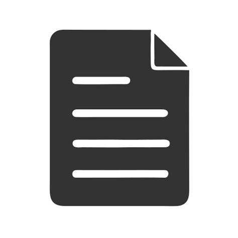 Document Icon Outline Gradient Premium Ai Generated Vector