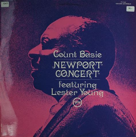 Basie Count Newport Concert Big Band Easy Listening Jazz Blues Gebrauchte Lps Und Cds