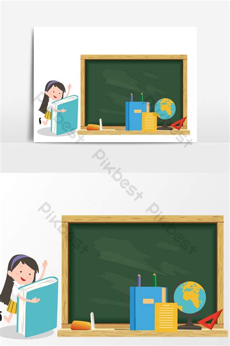 Cartoon Classroom Podium Design Elements Png Images Psd Free Download Pikbest