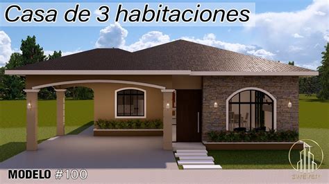 Casa De 3 Habitaciones 2 Baños Sala Comedor Cocina Youtube