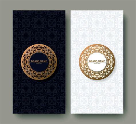 Luxury Ornament Circle Border Design Card 36003152 Vector Art At Vecteezy