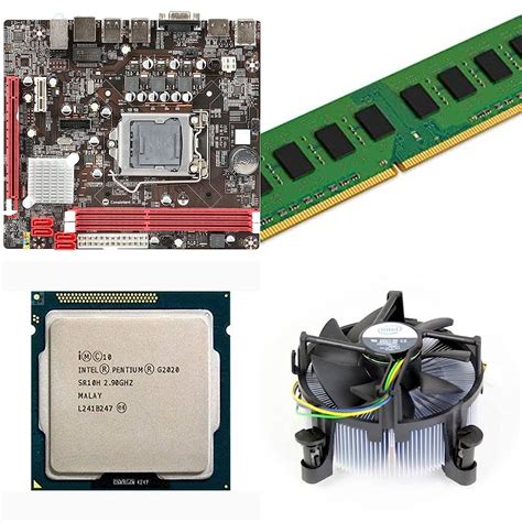 Consistent H Motherboard Combo Kit Dual Core Rd Gen G Processor SSD GB DDR