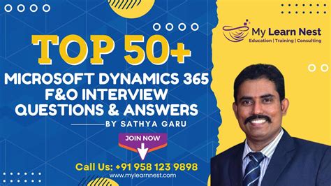 microsoft dynamics 365 fando interview questions and answers 2025