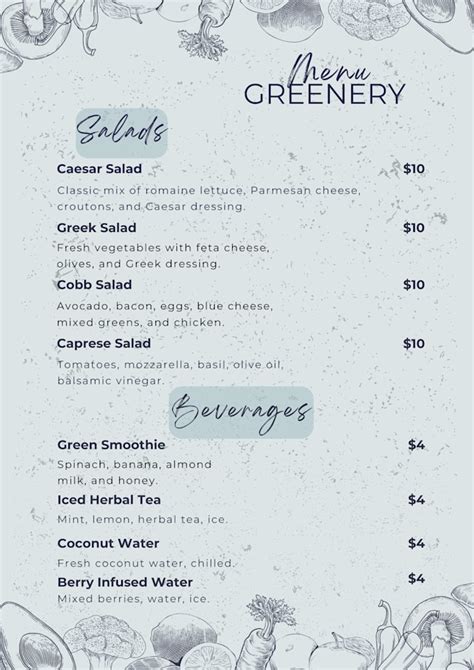create custom professional menu design for your venue by lillykumpelova