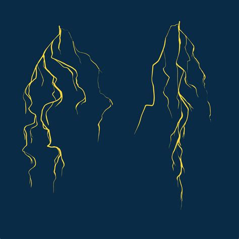 Free Yellow Lightning Vector Template To Edit Online