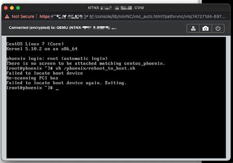 Nutanix CVM Stuck Into Phoenix