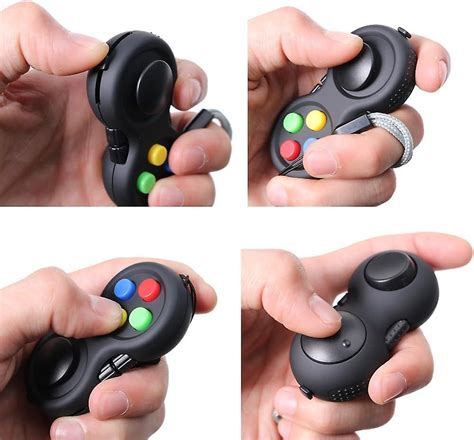 Fidget Toys Anti Stress Fidget Toys Anti Stress Fidget Pad 8 Function Fidget Toy Cube