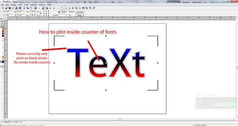 Plotting Inside Font Counter With Gcc Ex24lx T Shirt Forums