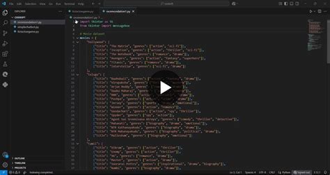 Python Tkinter Programming Internship Codsoft Chintha Sreevathsala