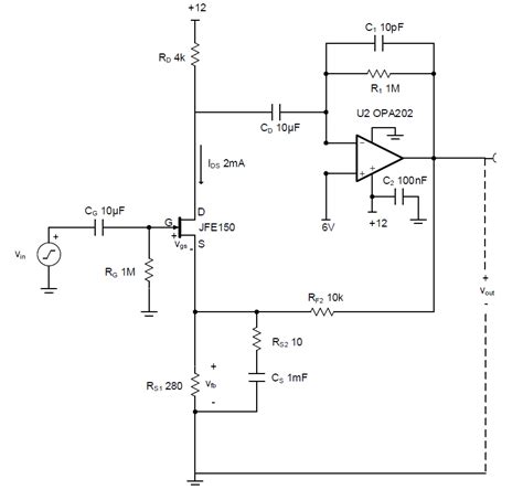 Fet Amplifier Circuit Diagram