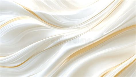 Elegant Monochromatic Flowing Waves A Delicate Design Element For Backgrounds And Textures Stock