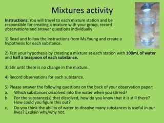 Introduction To Solutions Chapter PPT