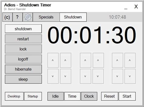 Adios Shutdown Timer Download
