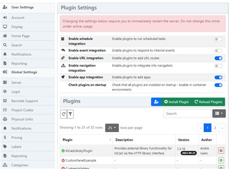 github afkiwers inventree kicad kicad eda conform api endpoint for