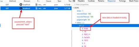 JQuery DataTables Not Re Drawing The Table After First Load Stack Overflow