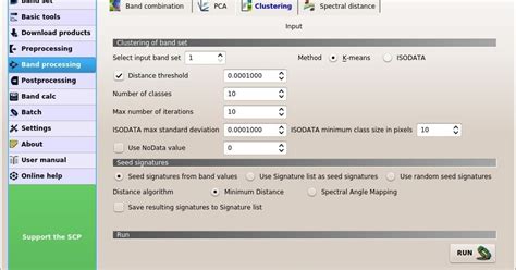 From Gis To Remote Sensing Developing The Scp 6 Clustering With K