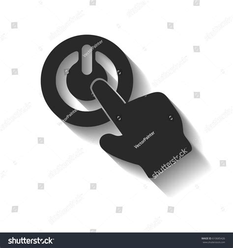 Enable Button Turn Off Picture Stock Vector Royalty Free Shutterstock