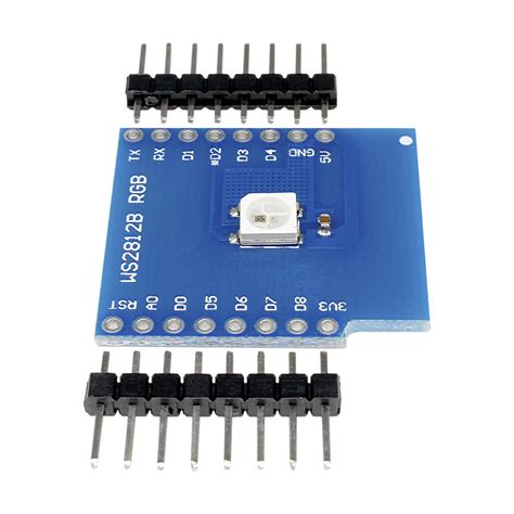 wemos ws2812b rgb led shield