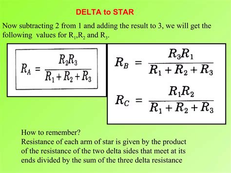 Star Delta Trsformation PPT