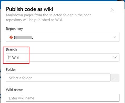 Azure Ado Wiki Possible To Create Separate Branches Or Repositories