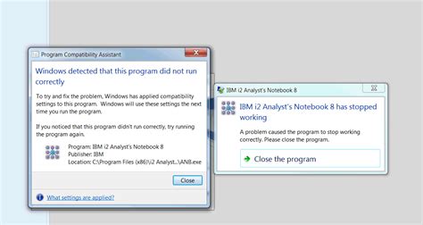 Ibm I2 Analysts Notebook Anb Terminates Unexpectedly If You Open A Chart That Contains A