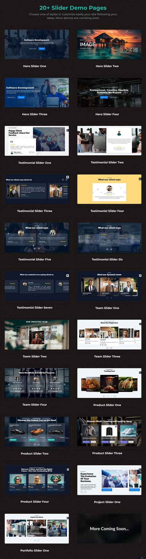 Wizardslides Ultimate Slider Collection With Html Css Tailwind Js Codemarket