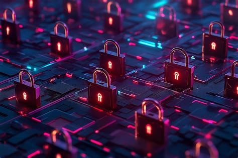 Implement Encrypted Communication Systems For Secu Generative Ai Premium Ai Generated Image