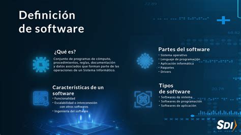¿qué Es El Software Y Cómo Funciona Sdi