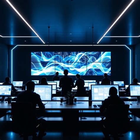 Free Futuristic Command Center Photo Command Center Operations Download At Stockcake