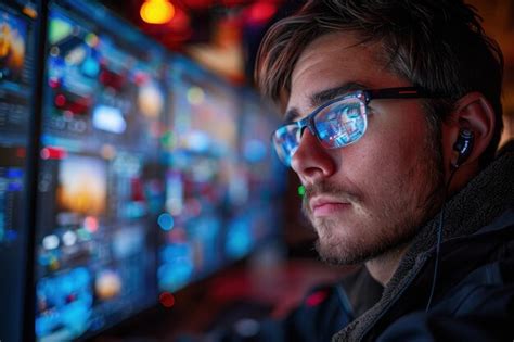 Cybersecurity Experts Monitoring Systems For Potential Threats