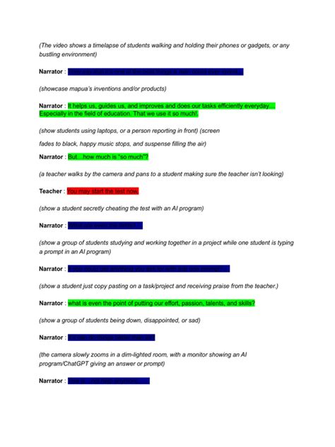 Script For Qa Highlighted Pdf