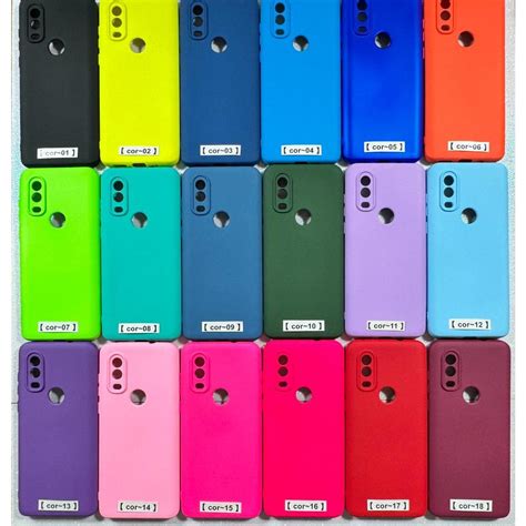 Capa Capinha Anti Impacto Para Celular Motorola One Vision Com Interior Aveludado De Silicone